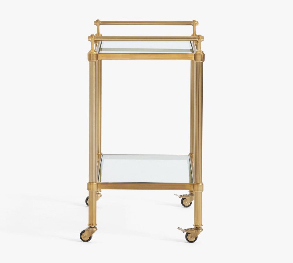 Everson Metal Bar Cart | Pottery Barn Australia